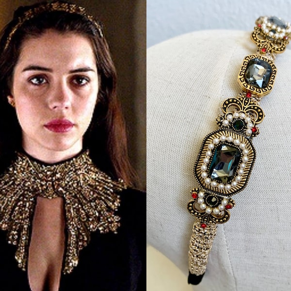 Antique Pearl Headband - Etsy
