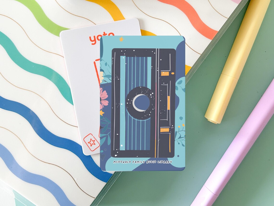 Yoto MYO Make Your Own Mixtape Card Label, DIY Printable, Kids Yoto ...