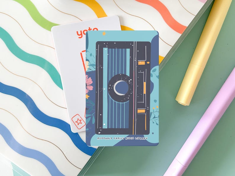 Yoto MYO Make Your Own Mixtape Card Label, DIY Printable, Kids Yoto ...