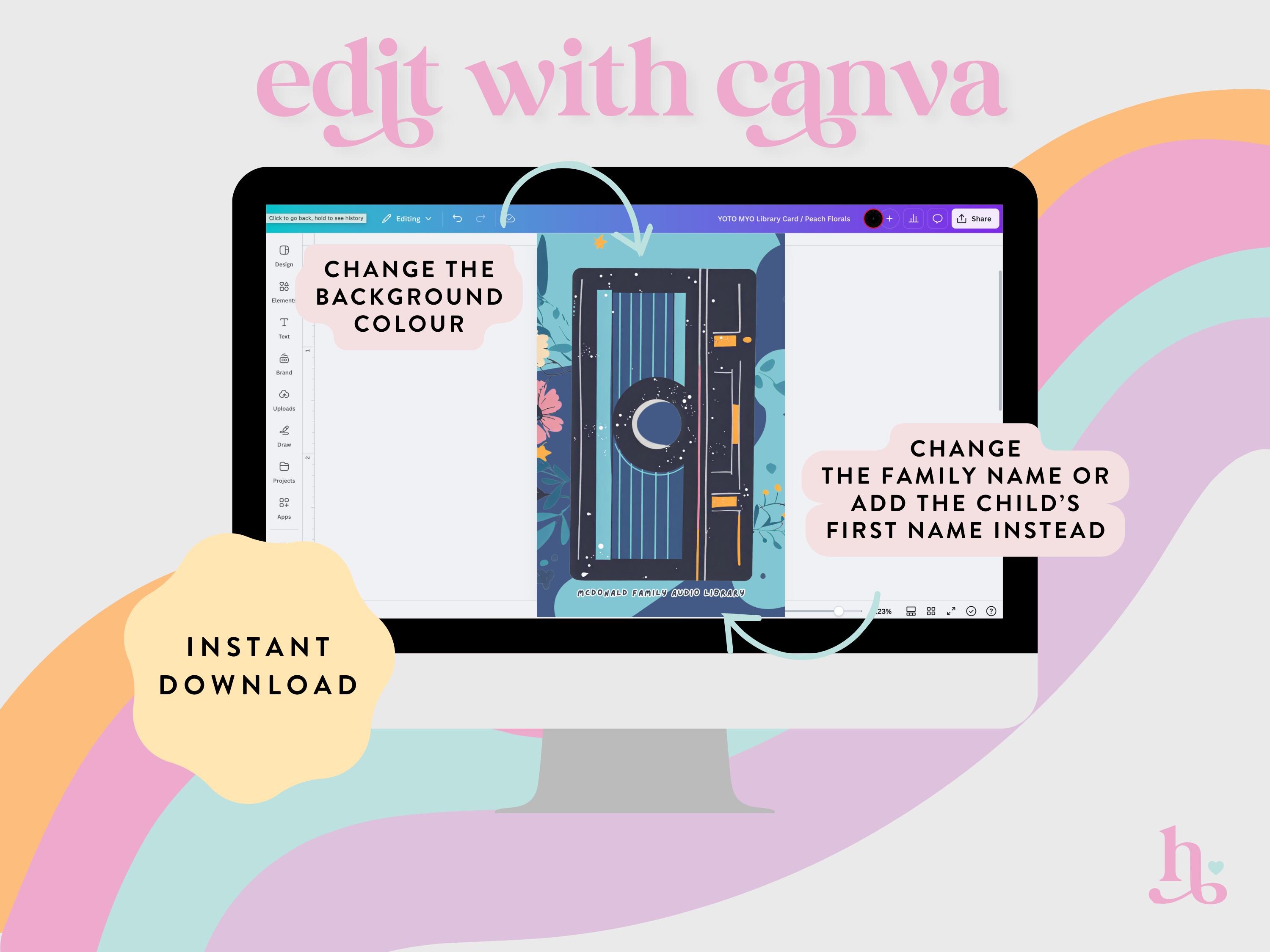 Yoto Mixtape Card Label, DIY Printable Template (instant Download) - Etsy