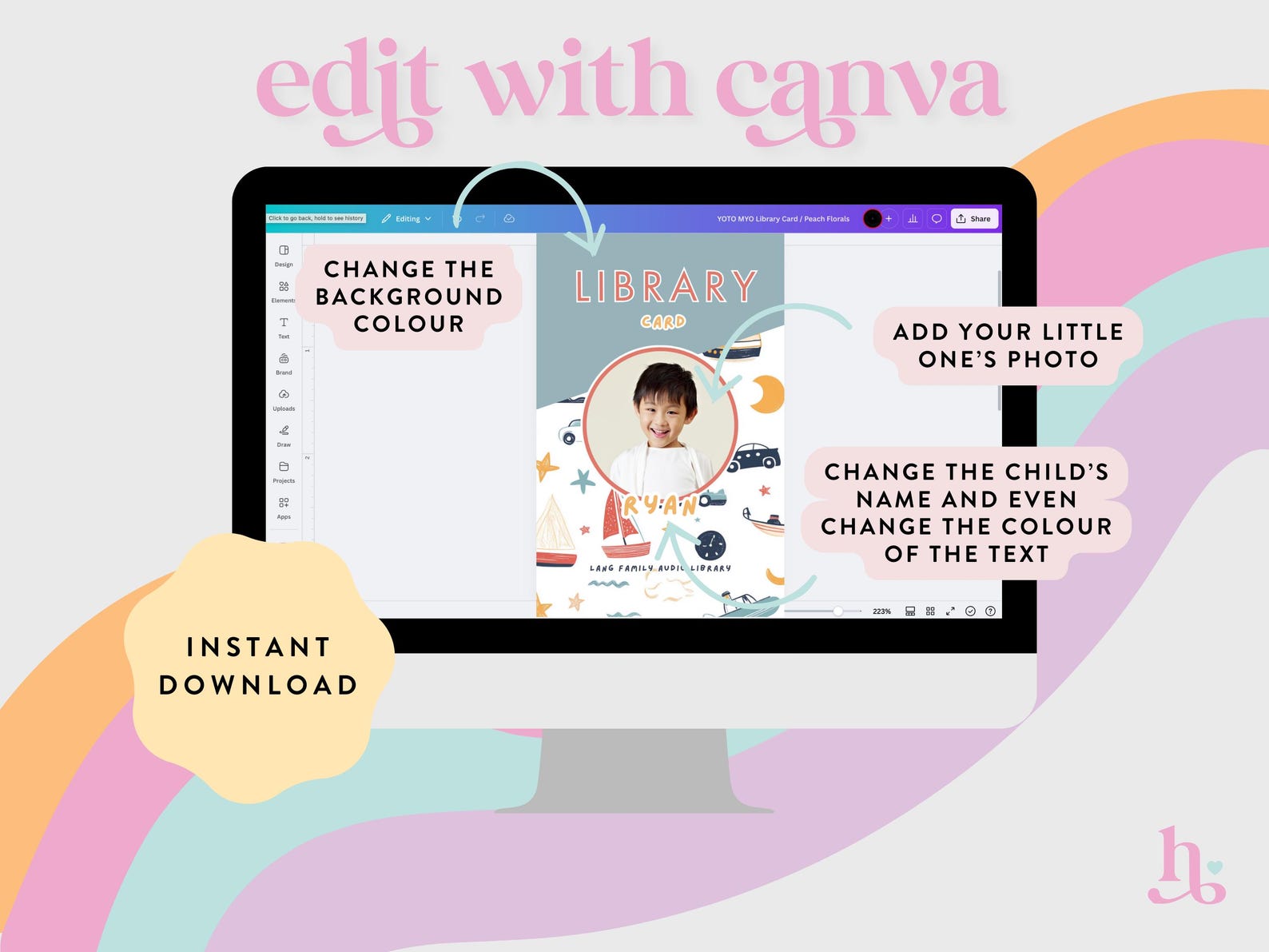 Yoto MYO Make Your Own Library Card Label, DIY Printable, Kids Yoto ...