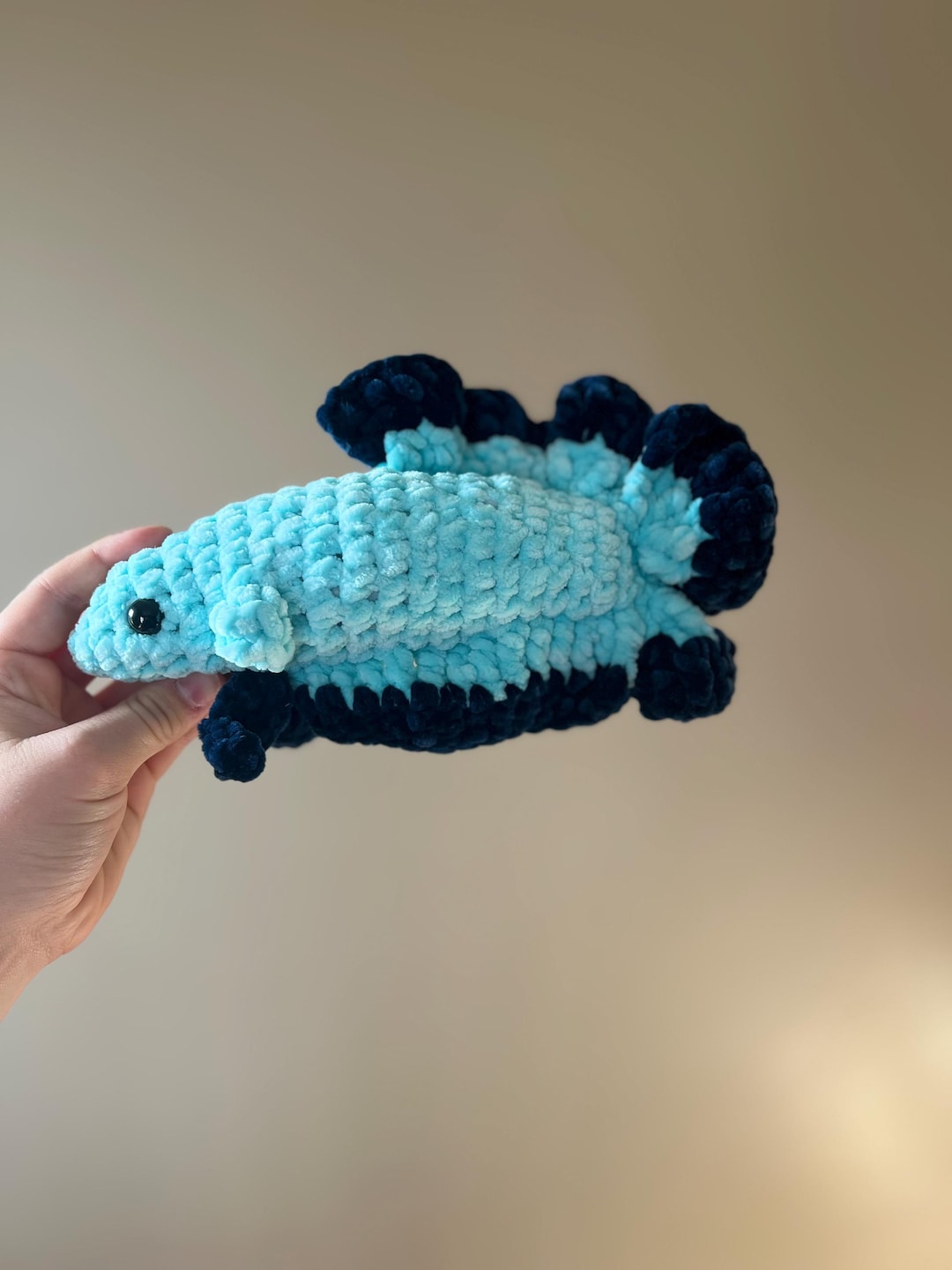 Crocheted Betta Fish Plushie, Stuffed Animal Toy - Etsy