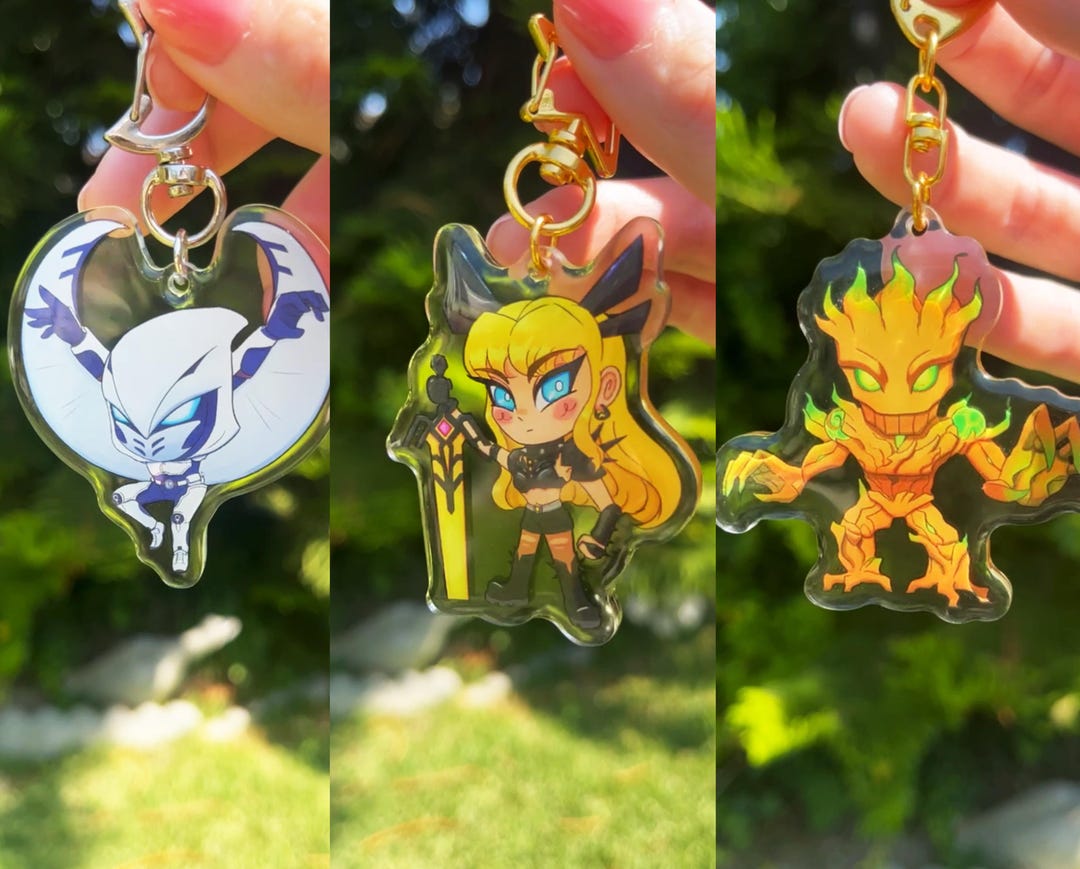 Marvel Rivals Keychains - Magik, Moon Knight, Groot - Etsy