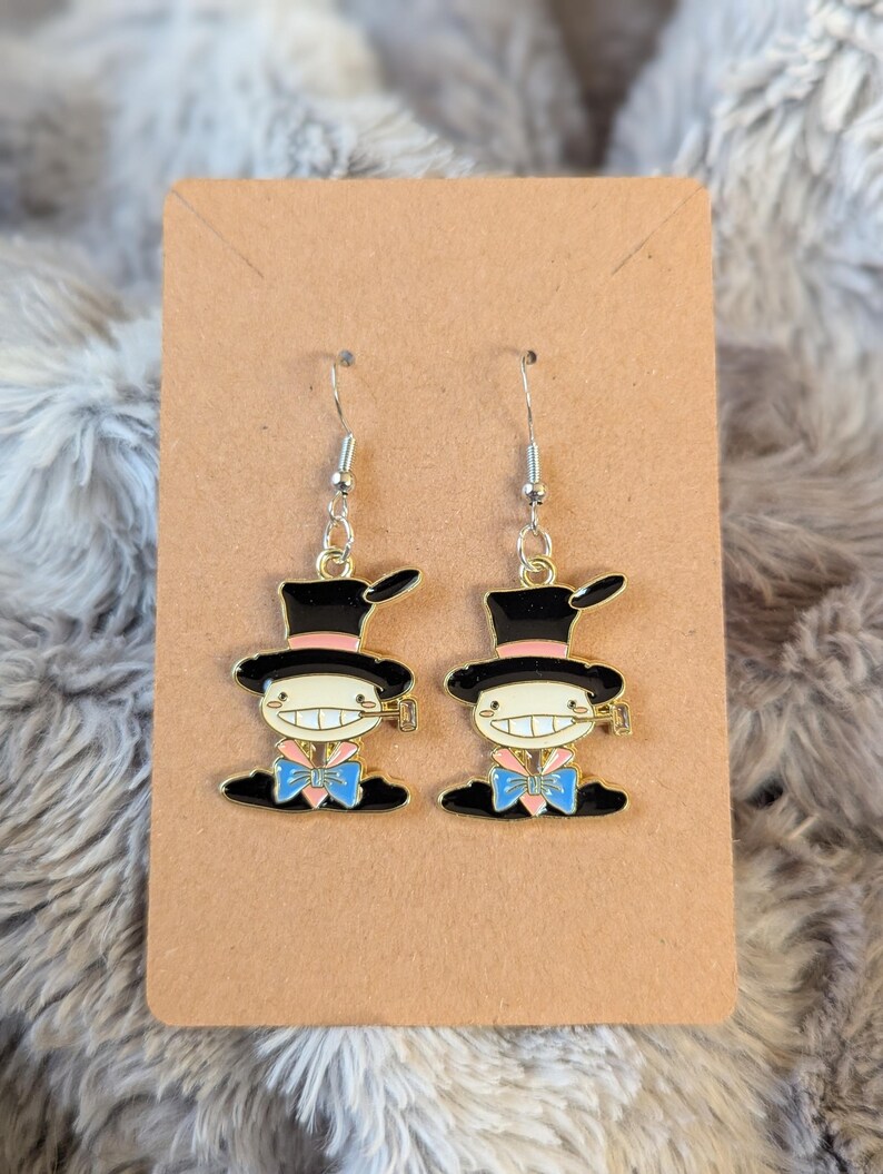 Howls Moving Castle Dangle Earrings Studio Ghibli Inspired Jewelry ...