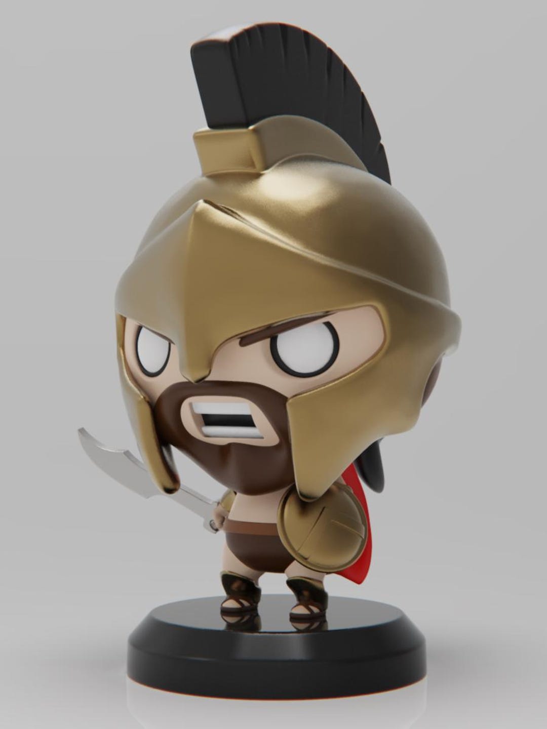 3D Printing STL File Set Detailed Collectible Leonidas Figure - Etsy