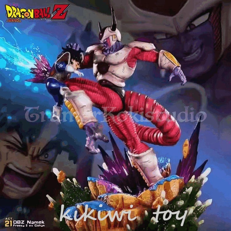 Dragon Ball Z Frieza Vs Gohan Anime Action Figure Decoration - Etsy