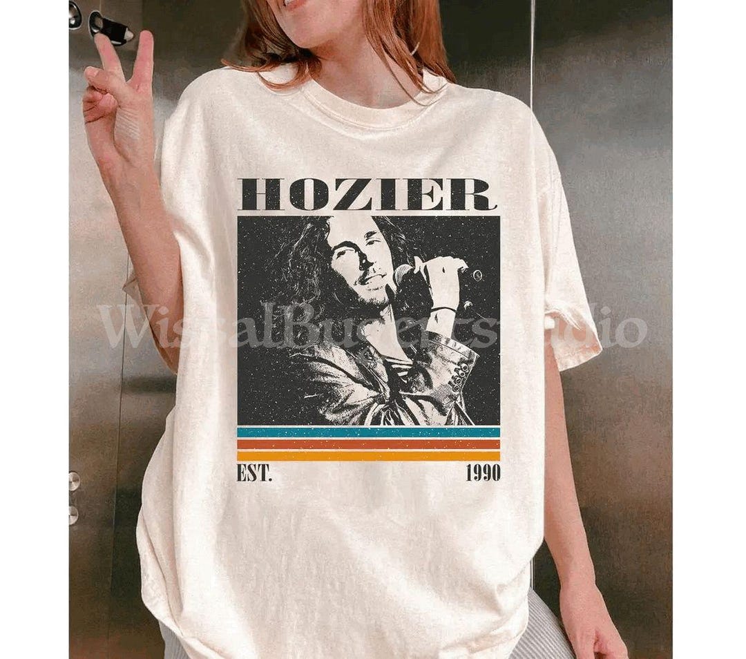 Hozier Singer Fan Retro Graphic T-shirt - Etsy