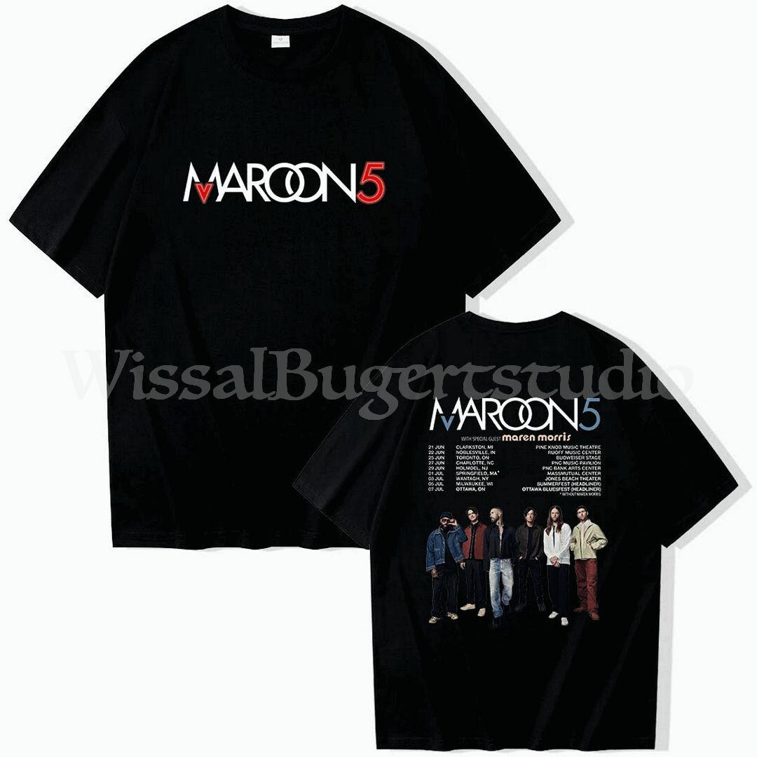 Maroon 5 Fan Tour T-shirt Short Sleeve O-neck Tee - Etsy