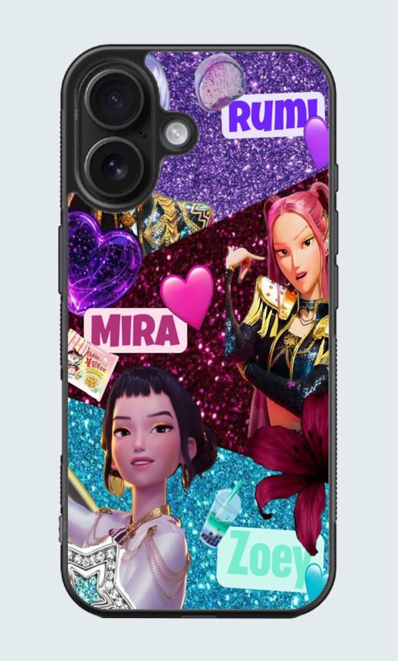 Kpop Cartoon Movie Case for iPhone 17pro 17 16 15 14 13 12 Samsung S25 ...