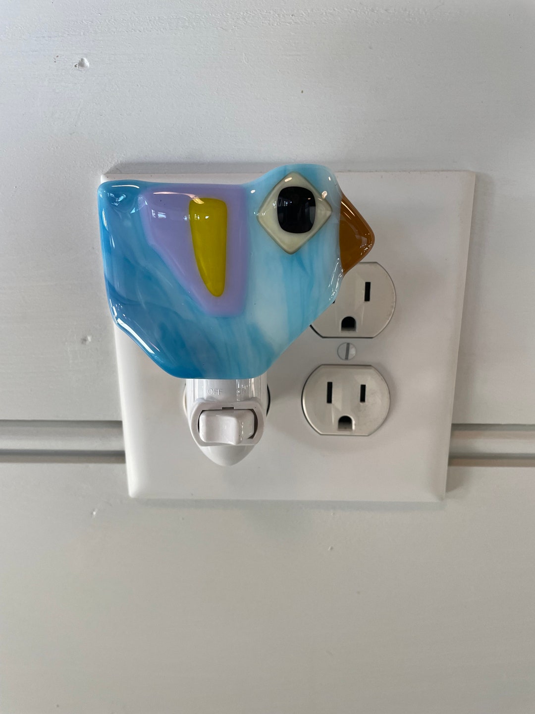 Blue Bird Night Light - Etsy