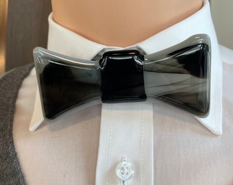 Vetro® Glass Bowtie™ Model: Wired Glass Bow Tie™ Unique Crystal Bow Tie ...