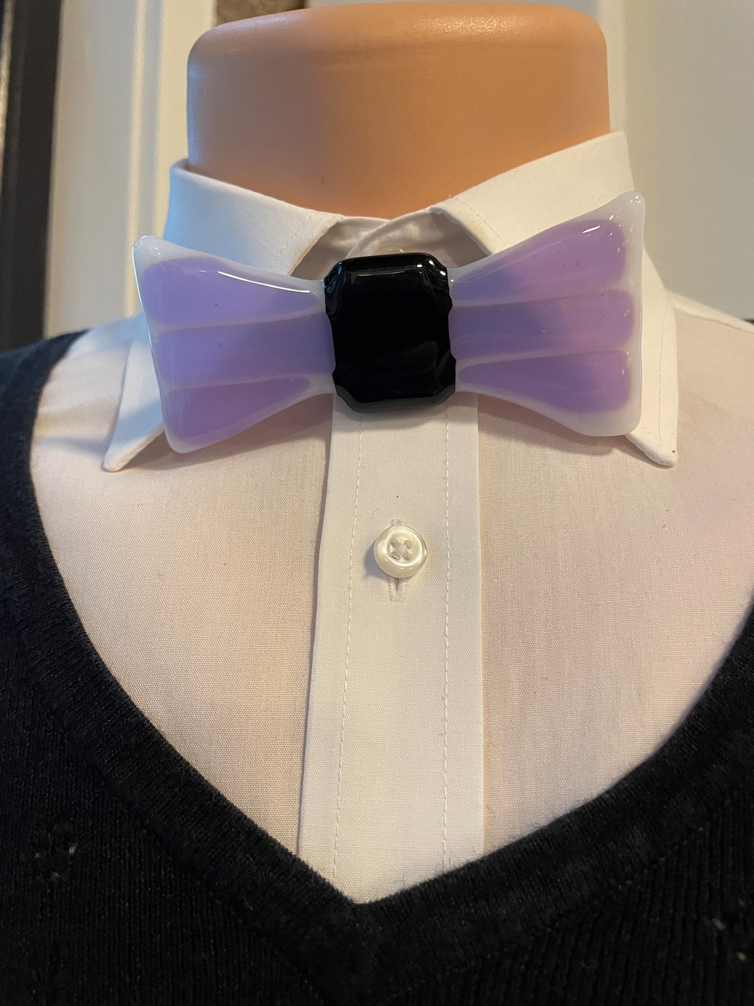 Glass Bow Tie # 121723M - Etsy