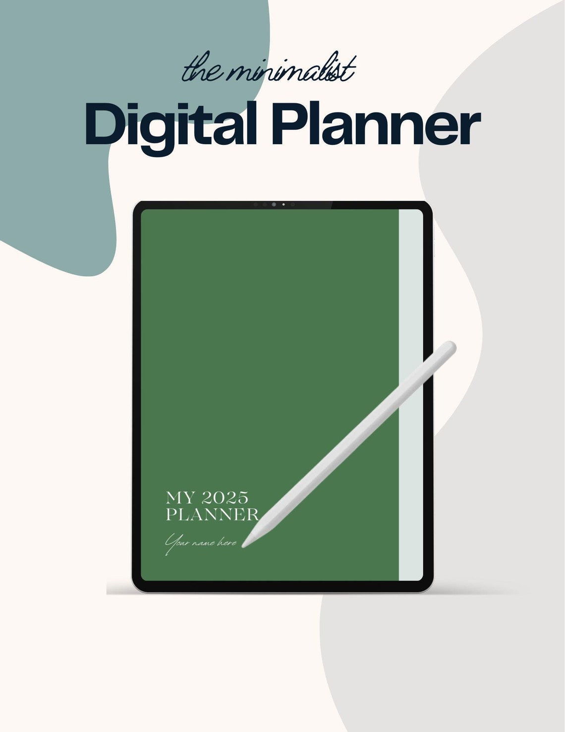 2025 Digital Planner Goodnotes Dated Planner Digital Daily Planner ...