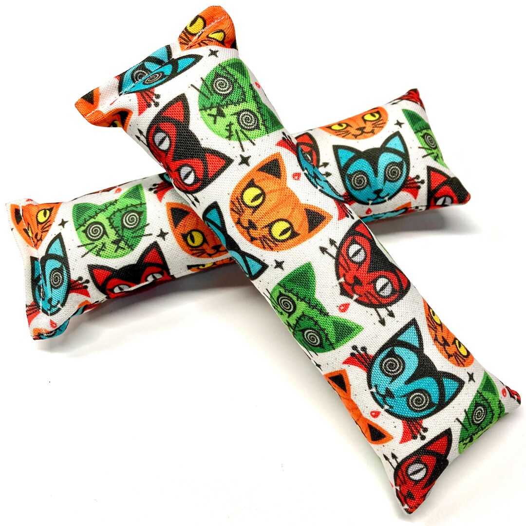 Eco-kicker Catnip Cat Toy - Monster Cats - Choose Your Size - Etsy
