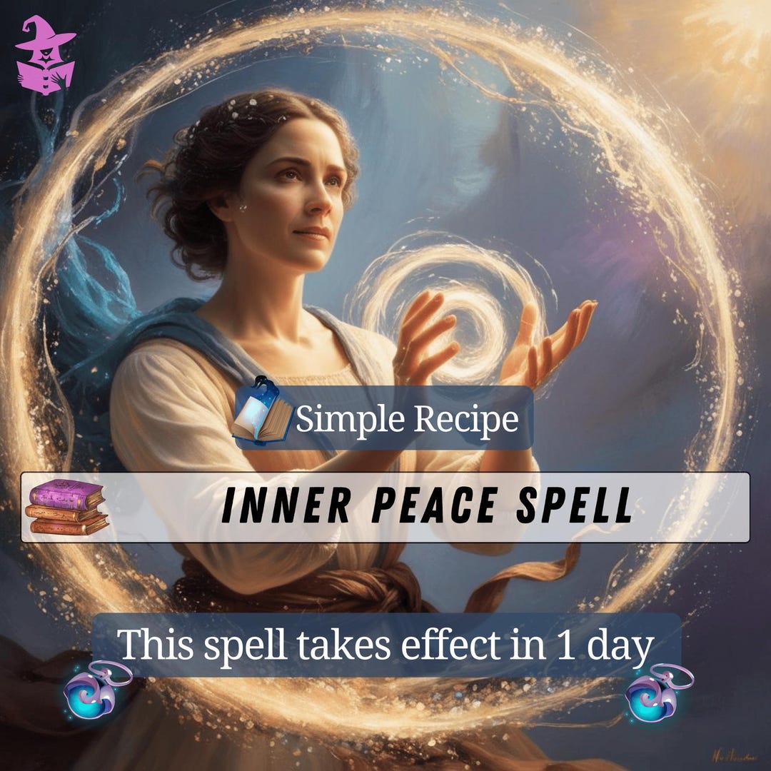 Spell Inner Peace - Calm Mind Ritual,emotional Balance,spiritual ...