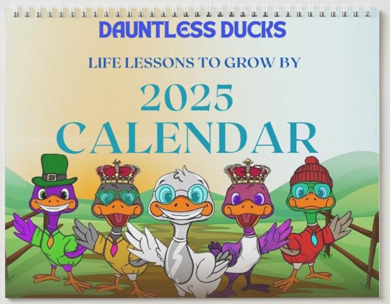 Dauntless Ducks 2025 Calendar - Etsy
