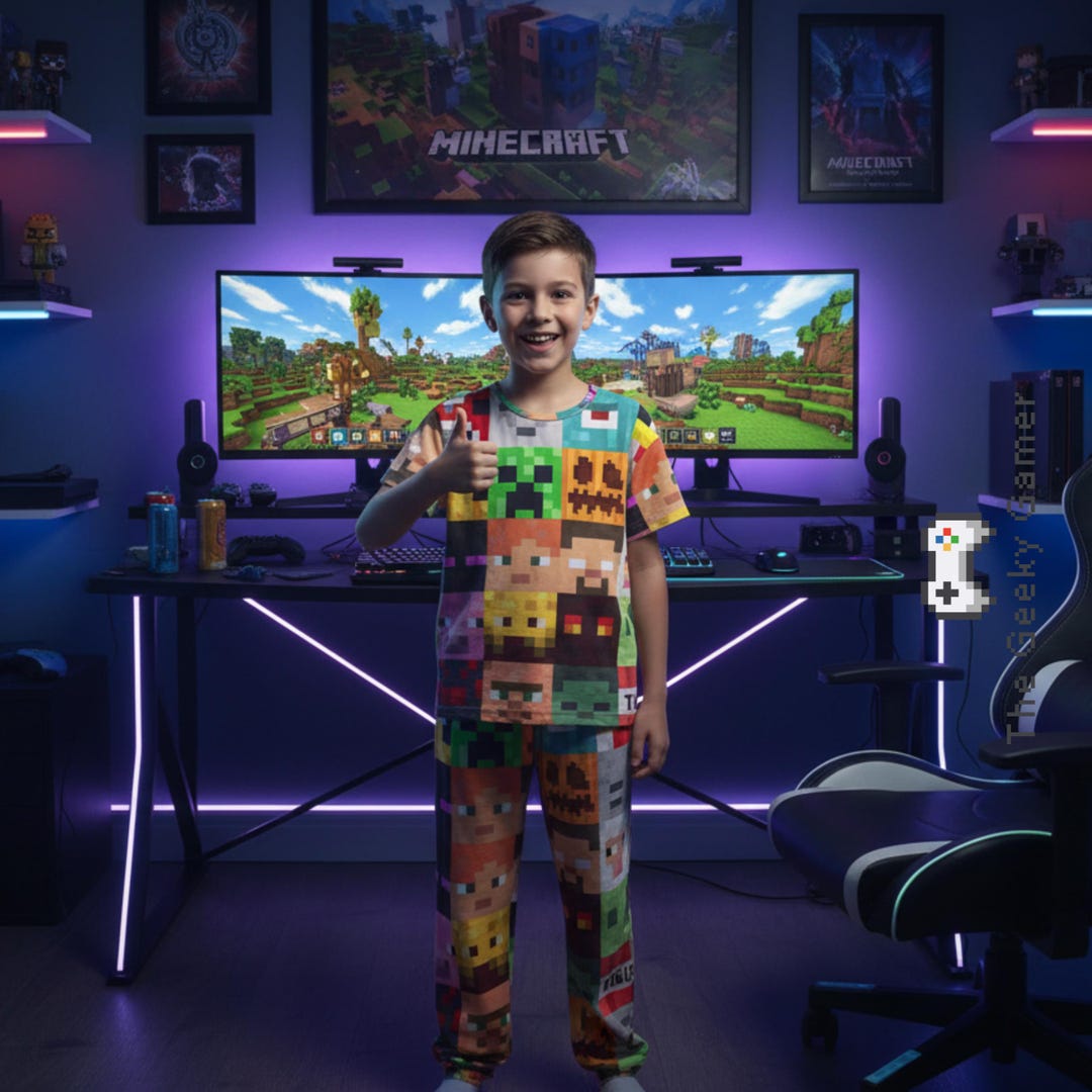 Gamer Pajama Set - Etsy