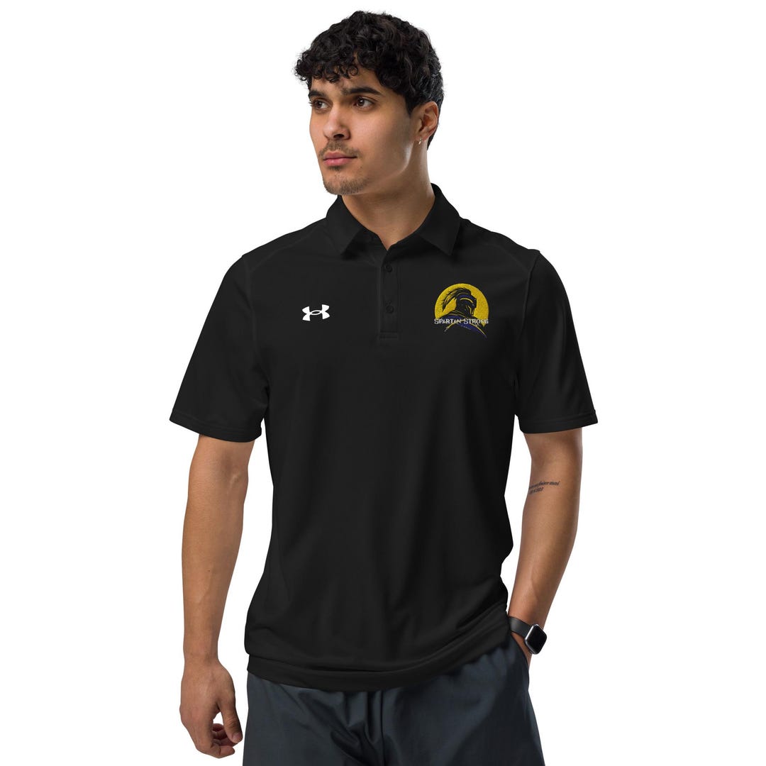 Warrior Spartan Strong Polo – Strength in Every Stitch- Under Armour - Etsy