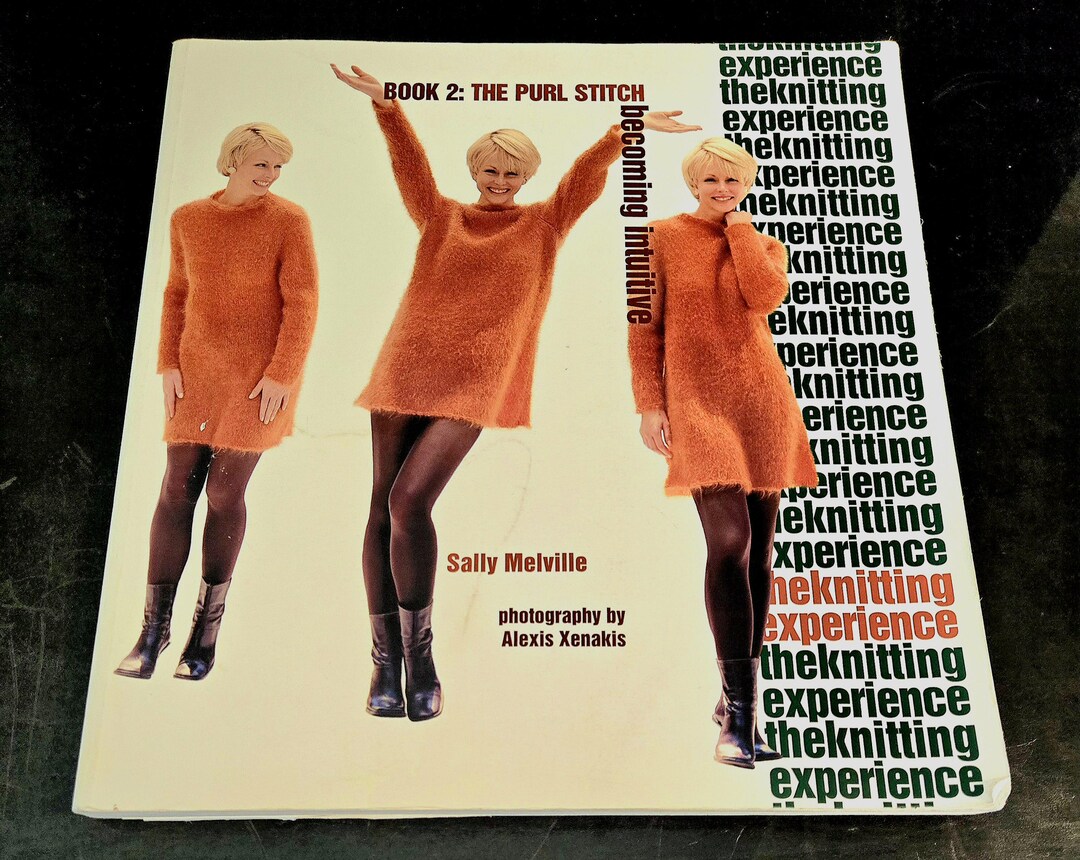 Knitting Experience Book 2: the Purl Stitch by Sally Melville - Etsy