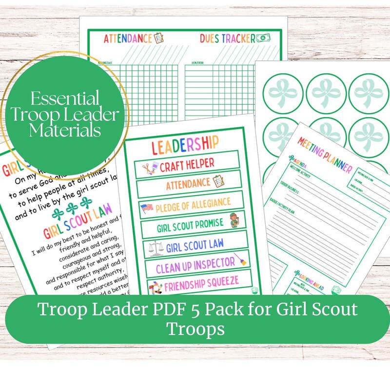 Girl Scout Planner - Etsy