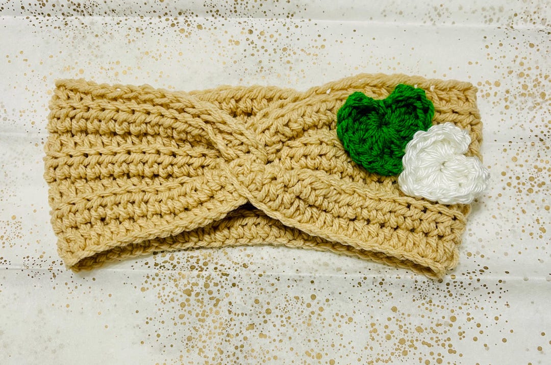Girl Scout Cookie Season Headband, Handmade, Crochet, Ear Warmer, Gift ...