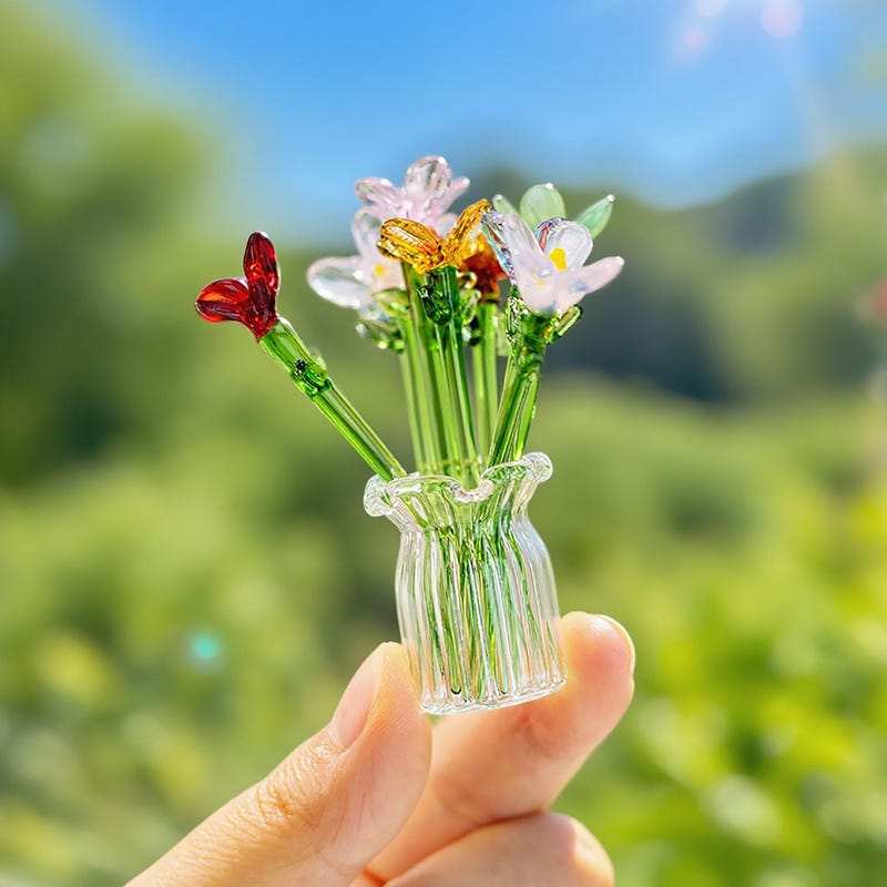 Mini Flower Bouquet - Etsy