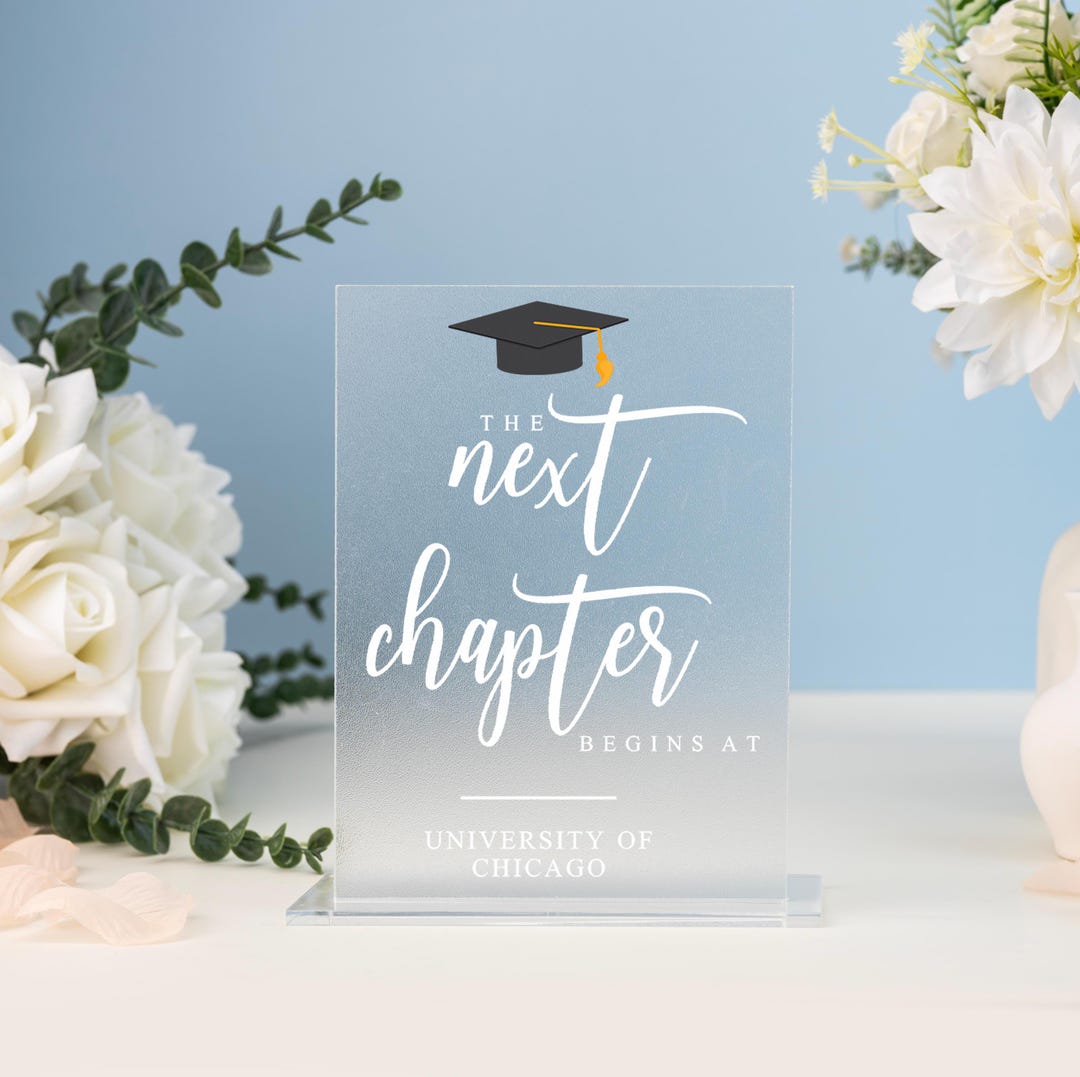 My Next Chapter Starts at Sign,graduation the Next Chapter Begins at ...