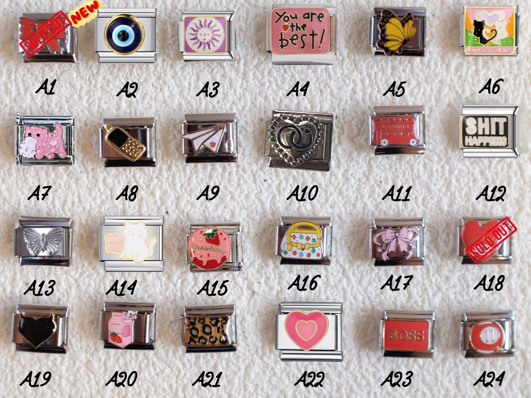 Custom Italian Charm Bracelet – Personalized Italy Charm Bracelet With ...