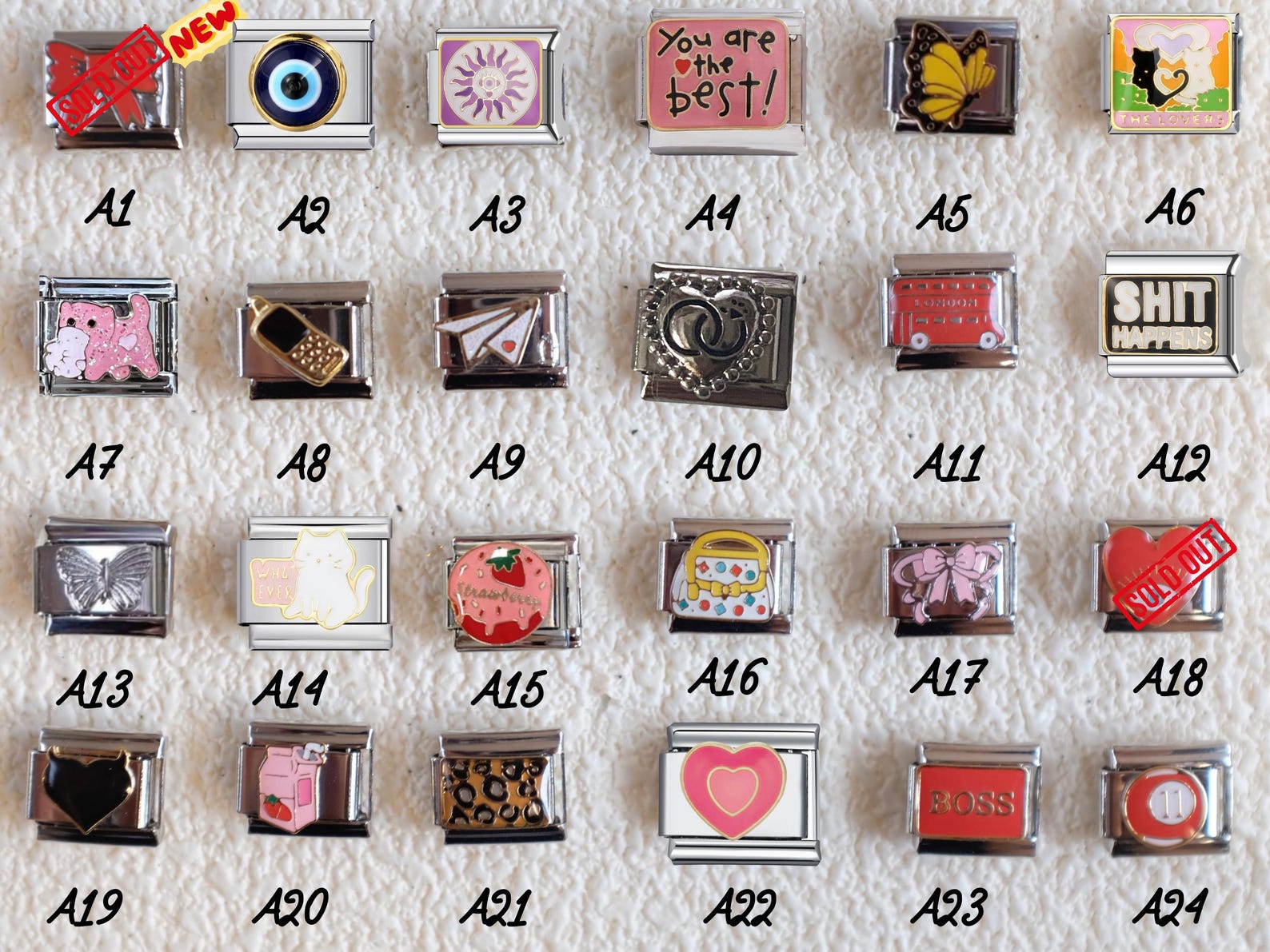 Custom Italian Charm Bracelet – Personalized Italy Charm Bracelet With ...