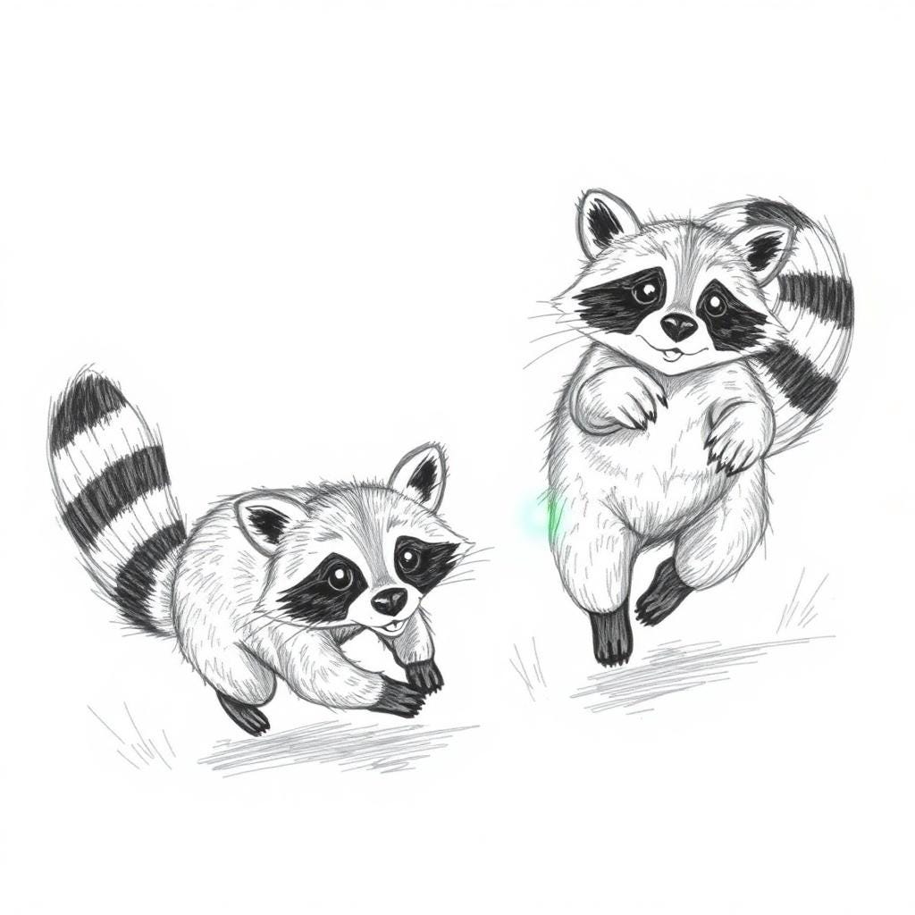 10 Cute Raccoon Coloring Pages – Printable Fun for Kids and Adults! - Etsy
