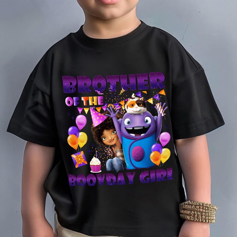 Custom Boov Oh Family Birthday Shirt PNG File Digital - Etsy