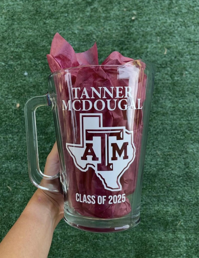 Aggie Ring Dunk Pitcher - Bluemoondesignco - Etsy