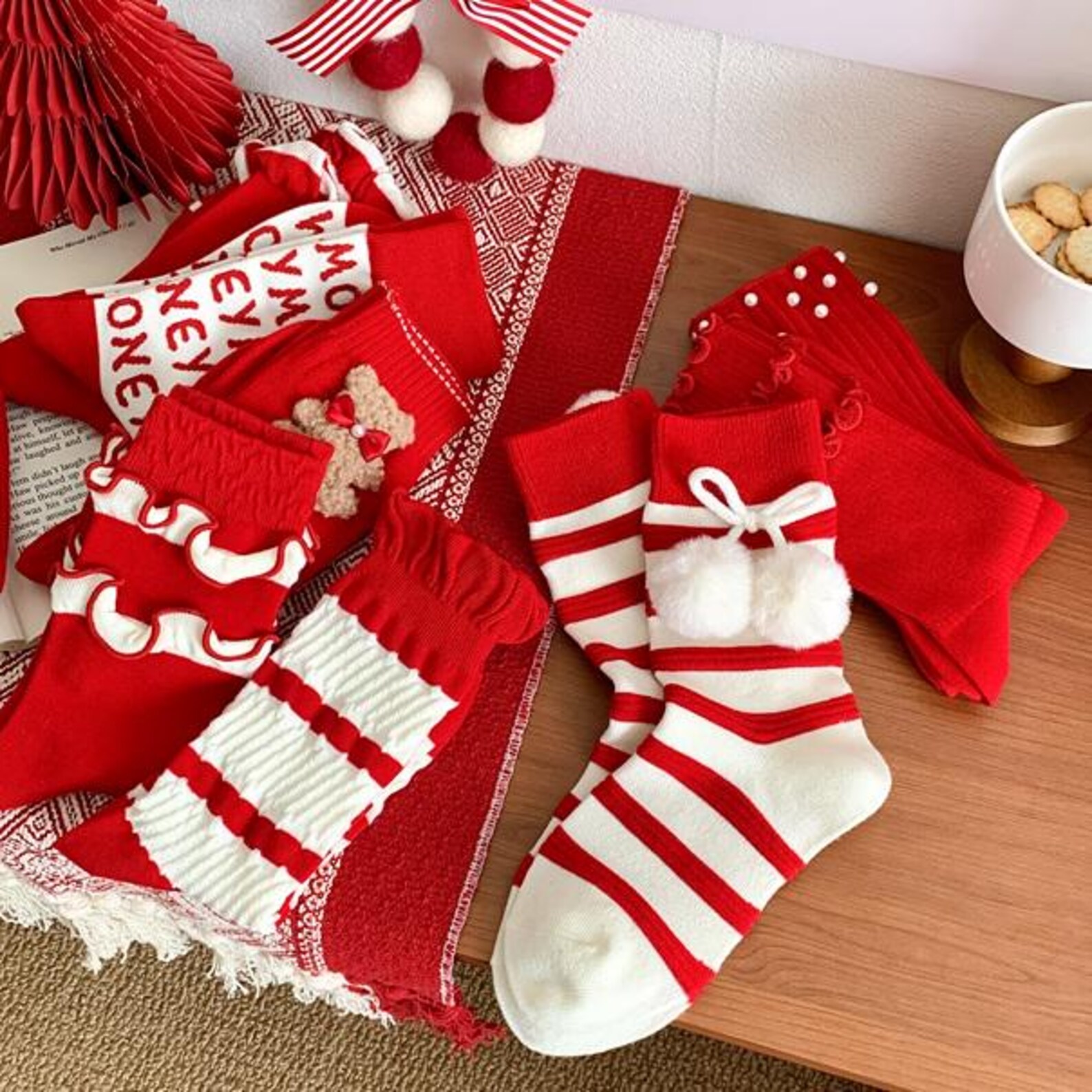 2025 New Year Socks, Holiday Celebration, New Generation of Sock Design ...