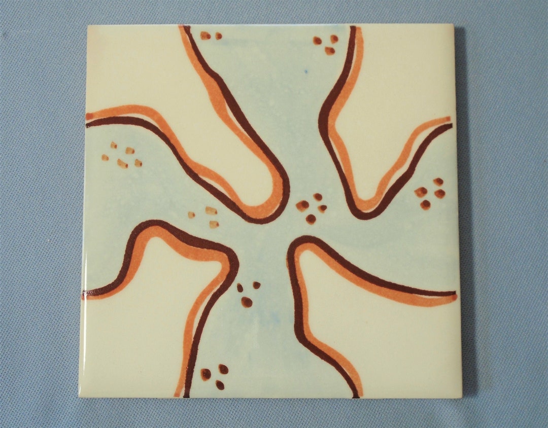 Vintage Mid Century Modern Free Form Tile by Mosaic - Etsy