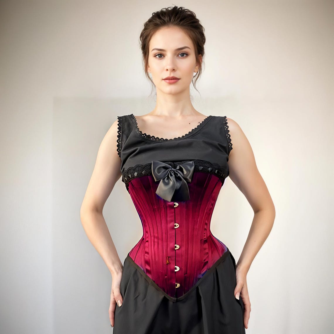 Victorian Corset Sewing Pattern, 1886 Corset Design Sewing Pattern ...