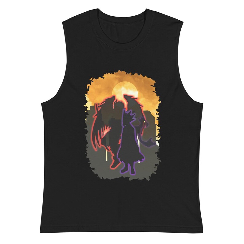 Anime Unisex Muscle Shirt: MHA Raven & the Hawk - Etsy