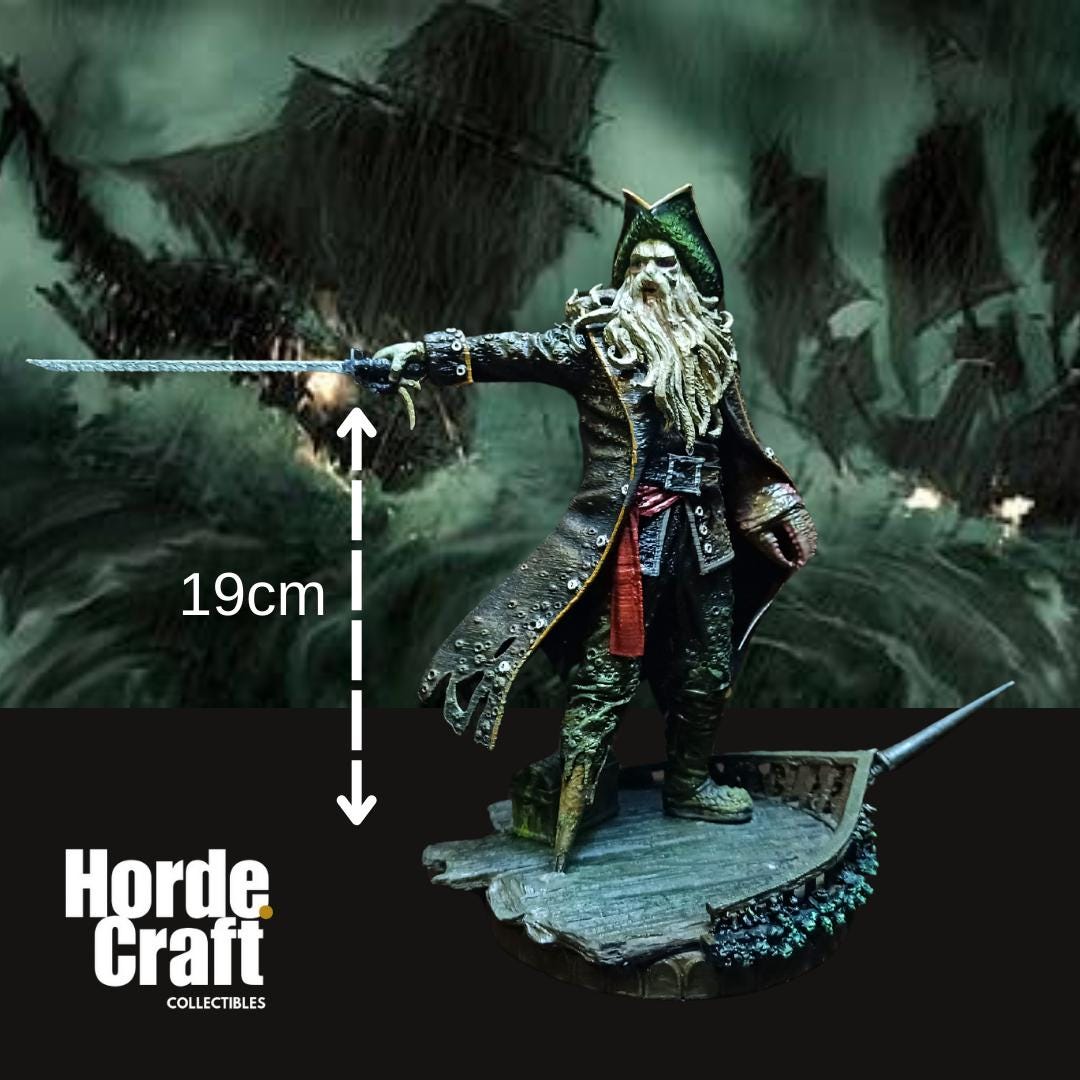 Davy Jones Pirates of Caribbean Action Figure - Etsy