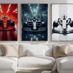 Formula 1 Racing Art Prints: Motorsport Collection (digital Download ...