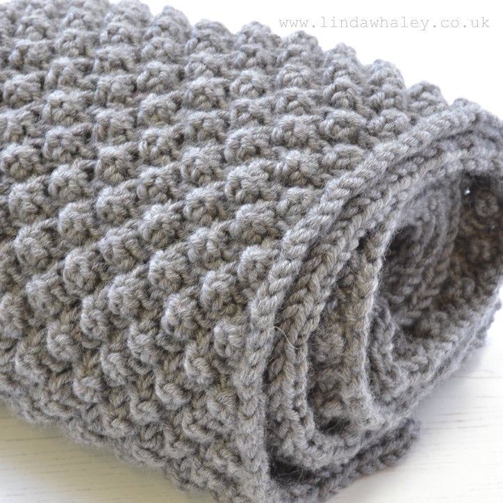 KNITTING PATTERN Textured Adult Scarf Olallie - Etsy Canada