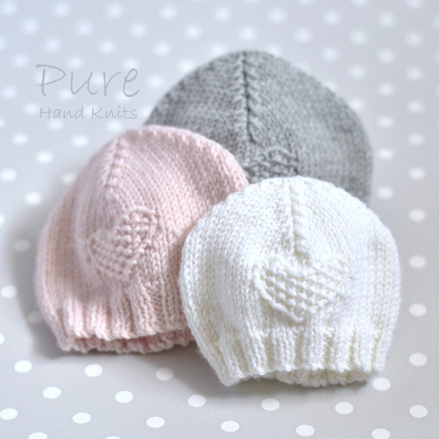 EASY PREEMIE and BABY Hat Knitting Pattern - Etsy