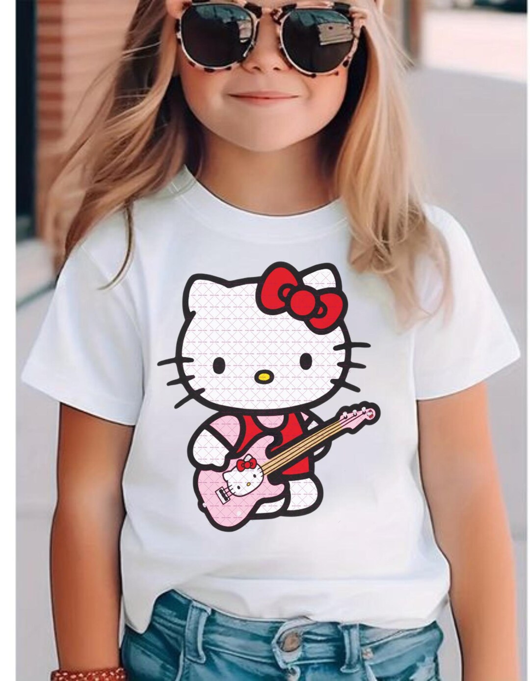 Rockin Kitty With Guitar , Adorable Music Lover Design, Kitten Svg, Png ...