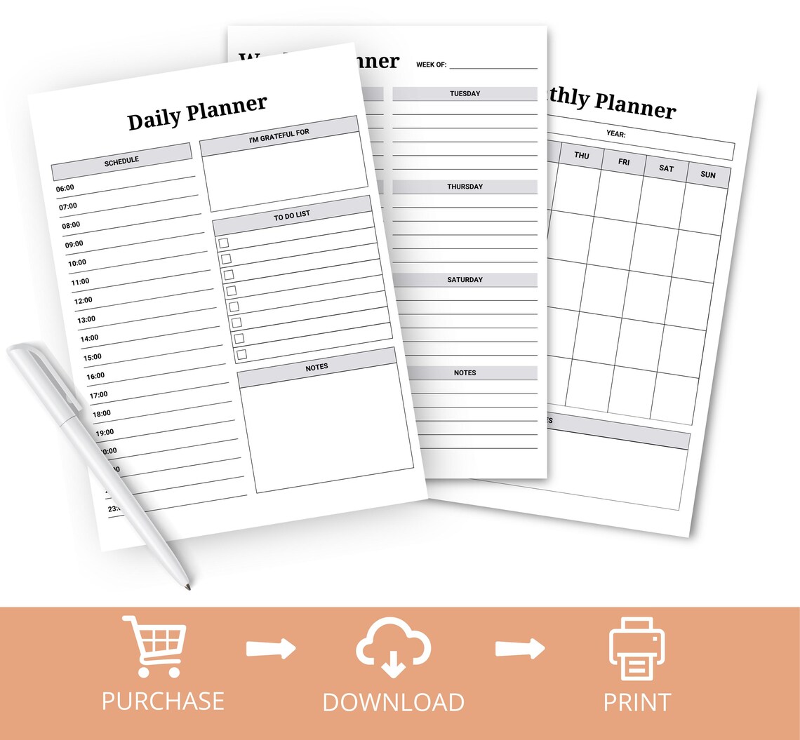 2025 Office Work Planner, Office Task Planner, Office Organizer, Work ...