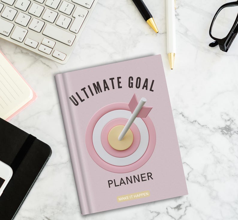 Ultimate Goal Planner, Daily Weekly Monthly Yearly Quarterly, Long Term ...