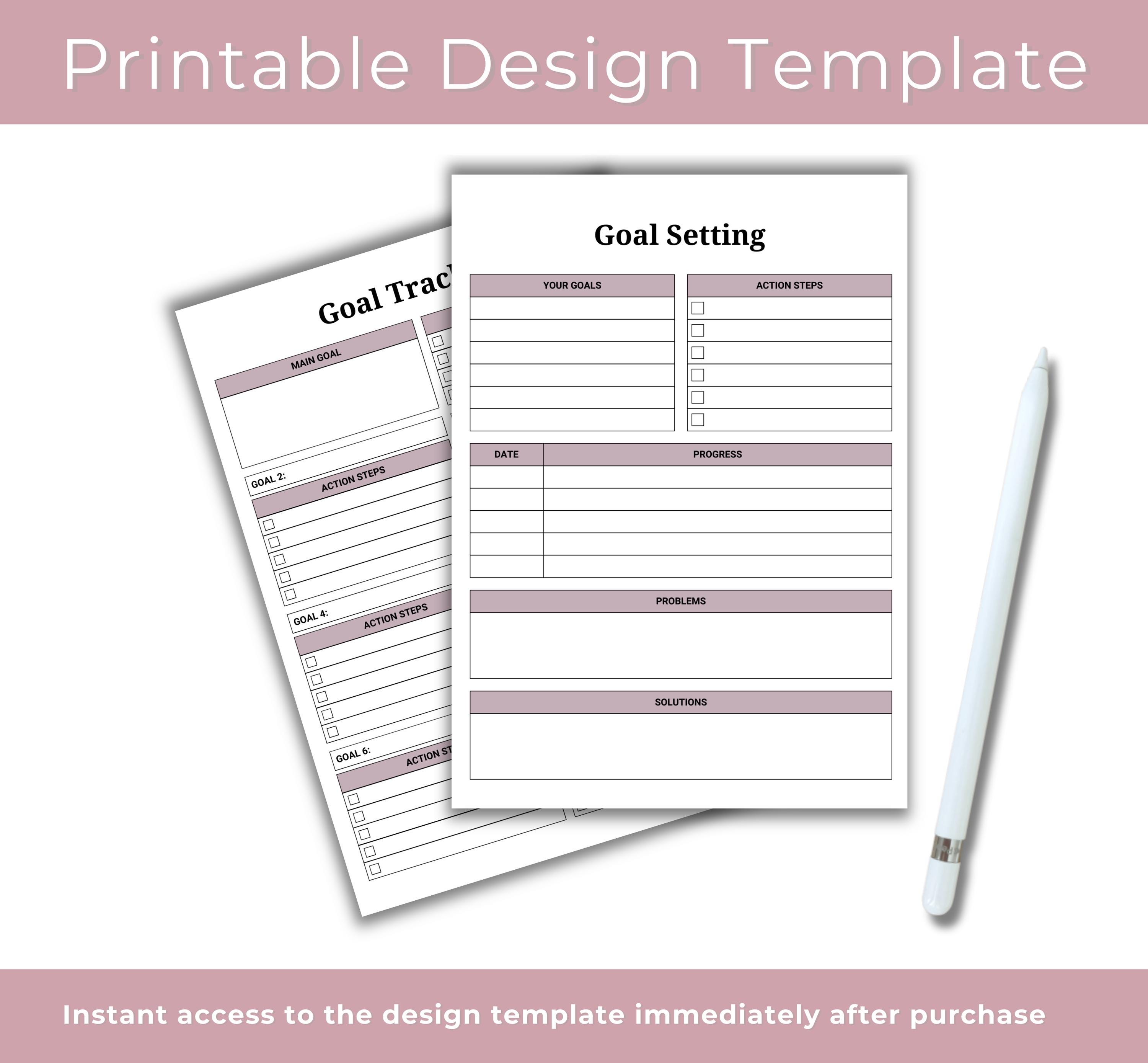 Ultimate Goal Planner, Daily Weekly Monthly Yearly Quarterly, Long Term ...