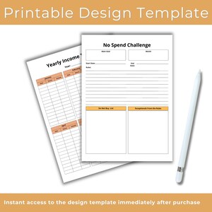2025 Budget Planner Printable, Finance Tracker, Finance Planner, Income ...