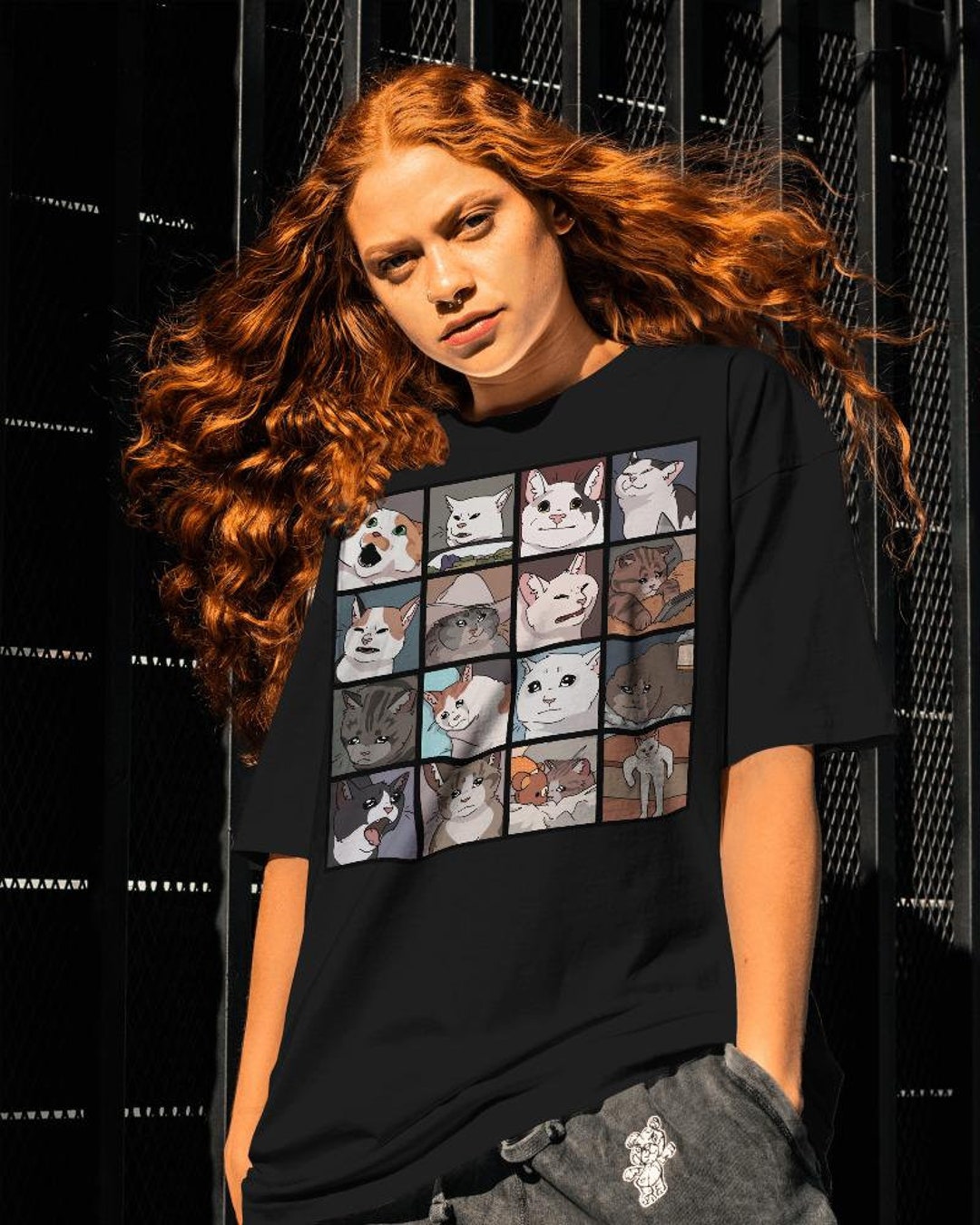 Cat Meme Shirt-graphic Tees,cats Memes T-shirt,cat Meme Sweatshirt ...