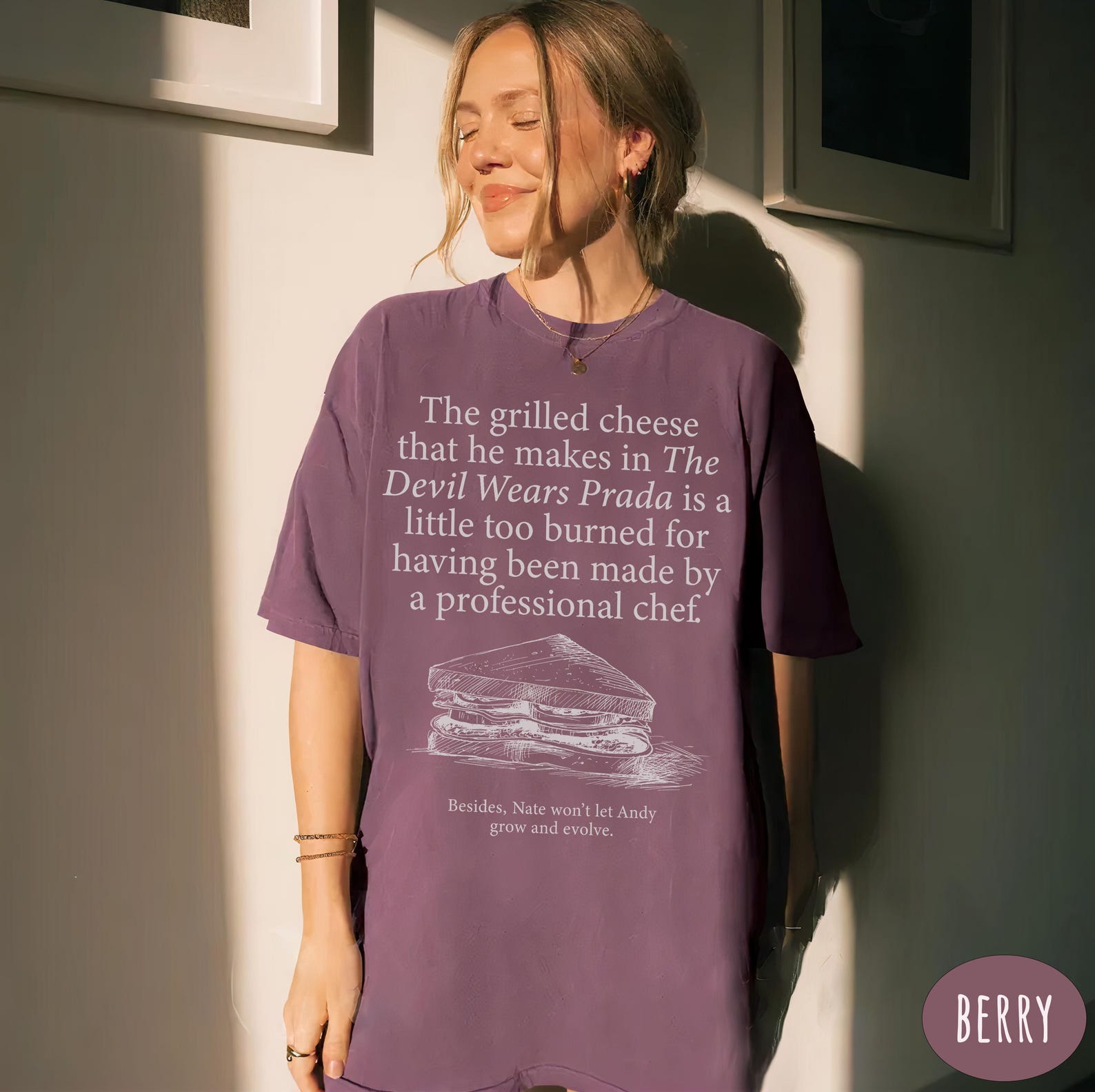 Comfort Colors the Devil Wears Prada Shirt: Funny Movie Meme Graphic ...