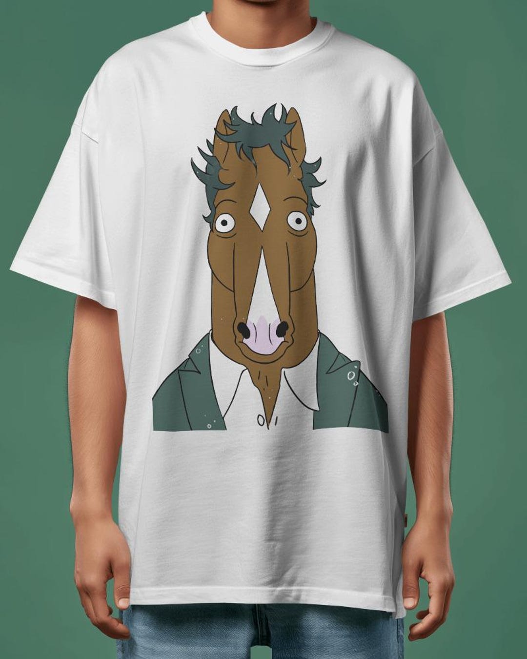 Bojack Horseman Graphic Tee: Funny Horse Shirt - Etsy