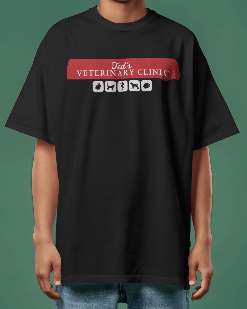 Ted's Veterinary Clinic Shirt - Schitt's Creek Inspired Tee - Etsy