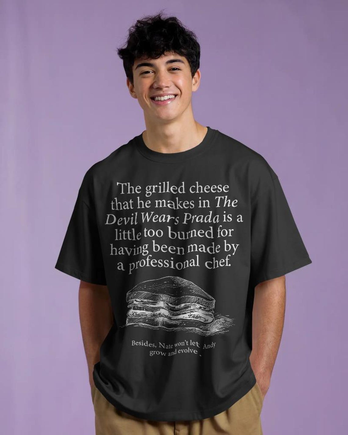 Comfort Colors the Devil Wears Prada Shirt: Funny Movie Meme Graphic ...